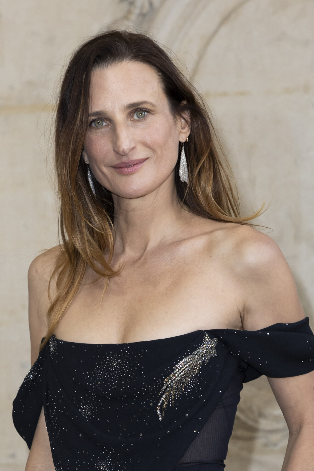 Photo : Camille Cottin au photocall du défilé Dior Haute Couture Printemps/Été 2024 dans le ...