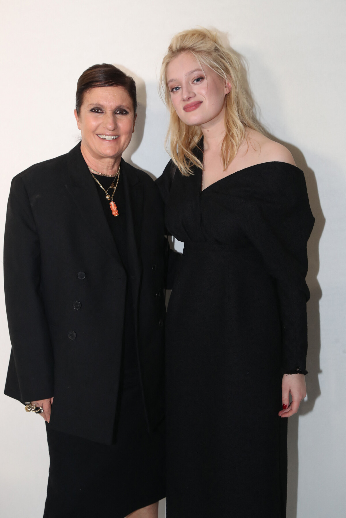 Photo : Maria Grazia Chiuri et Nadia Tereszkiewicz - Défilé Dior Haute ...