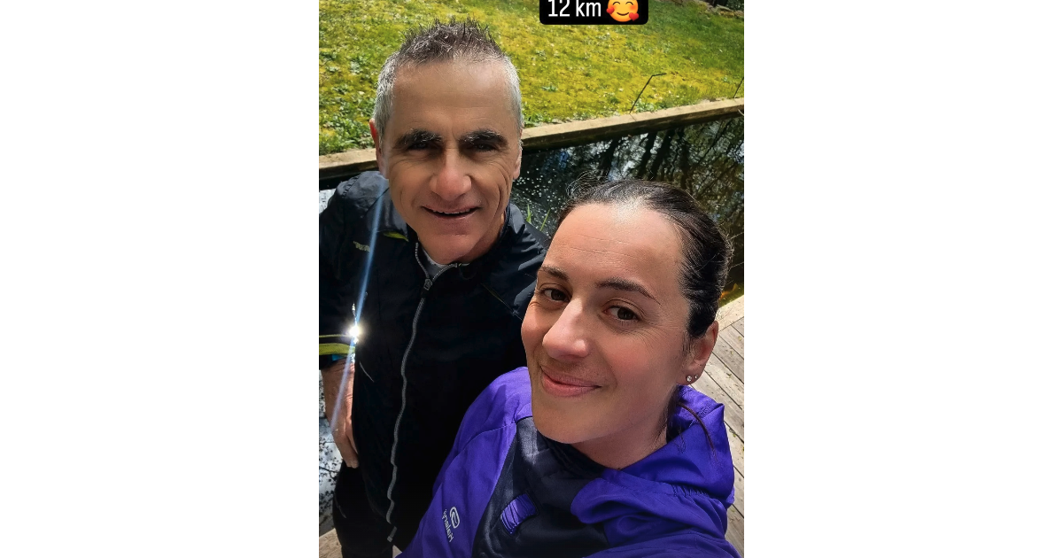 Laurent Jalabert : Selfie de l'amour après une sacrée performance avec la belle Marion, ancienne ...