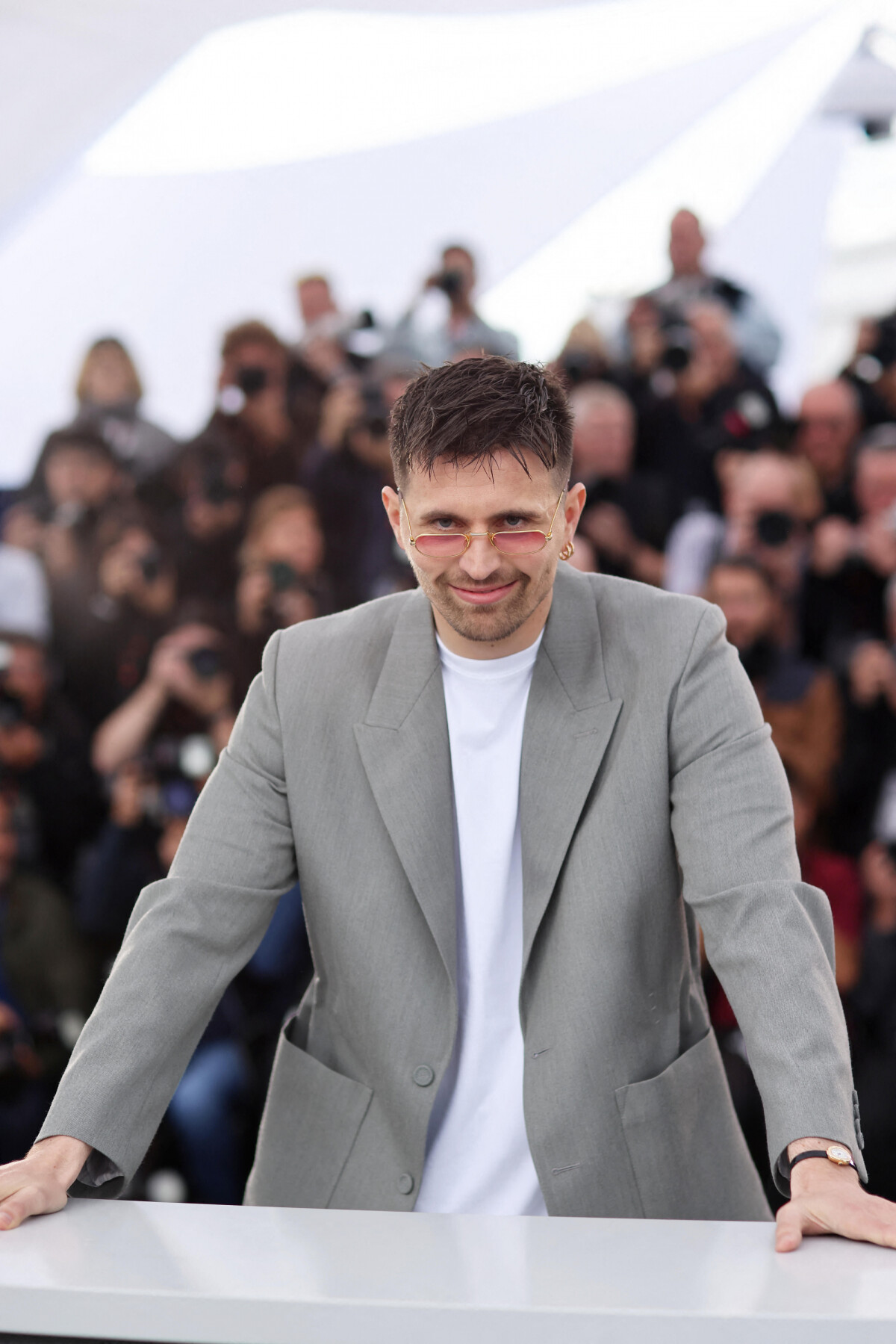 Photo : Raphaël Quenard - Photocall du film "Le deuxième acte ...