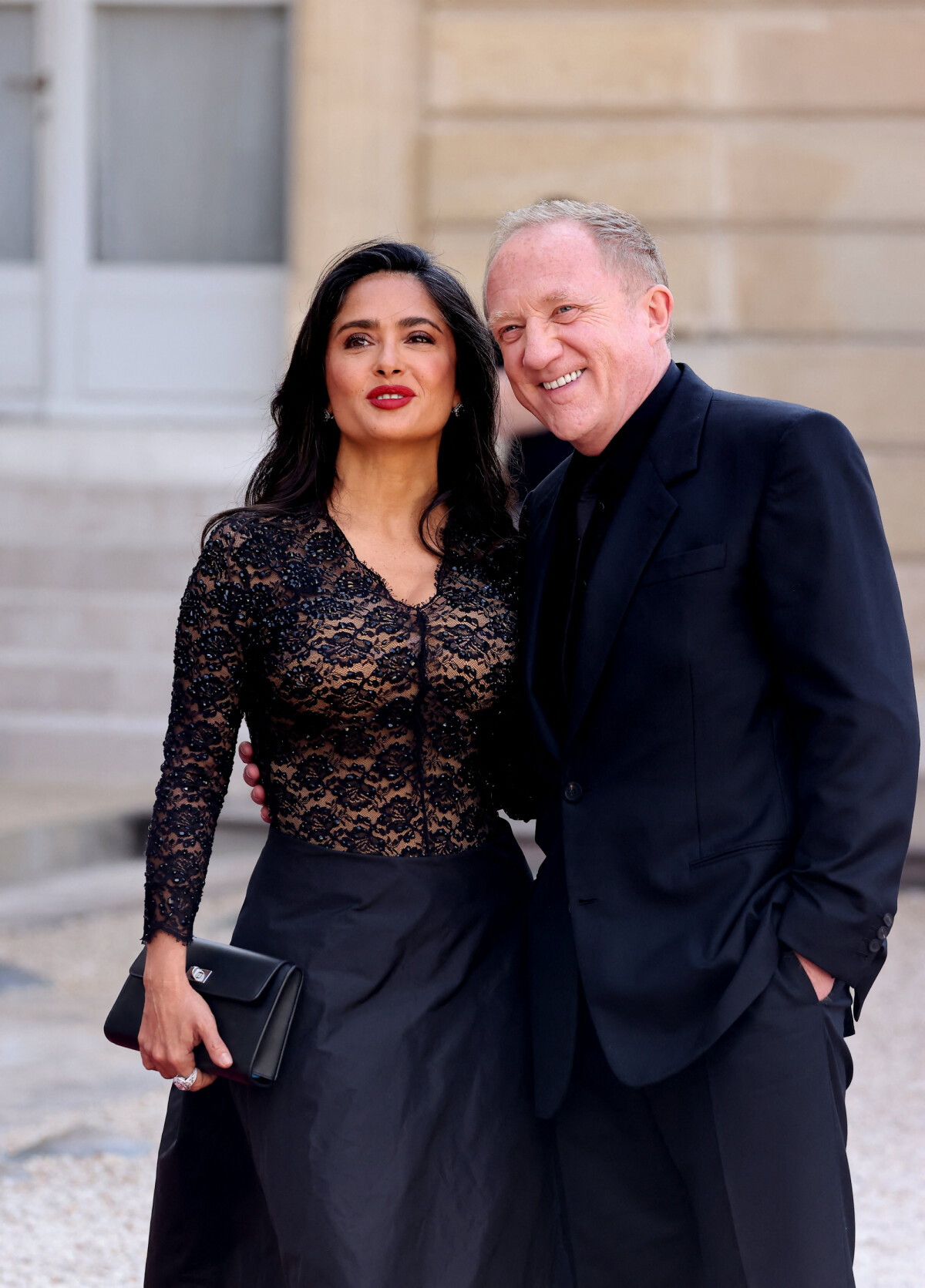Photo : Salma Hayek et son mari Francois-Henri Pinault - Dîner d'état ...