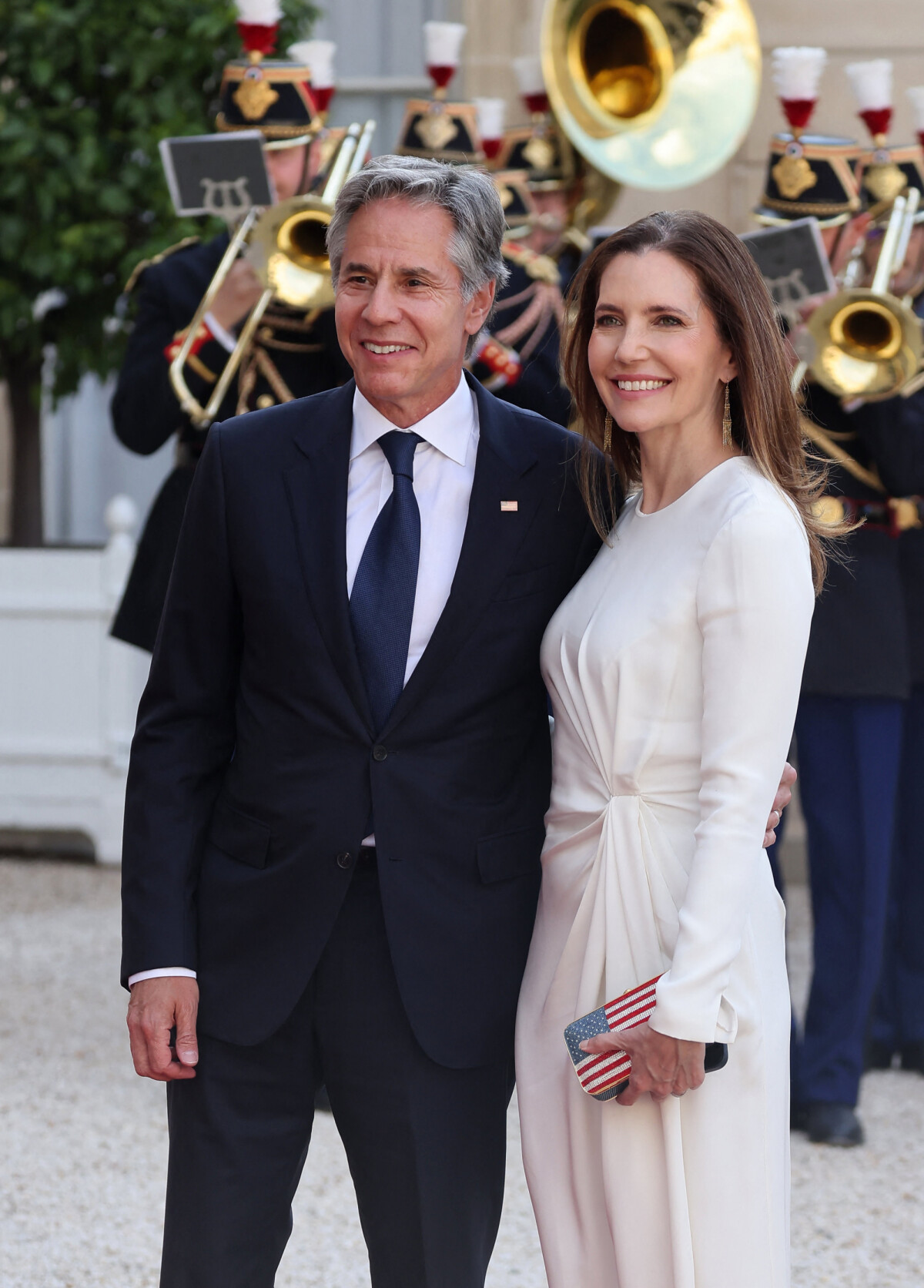 Photo : Antony Blinken et sa femme Evan Ryan - Dîner d'état en l'honneur du président des Etats ...