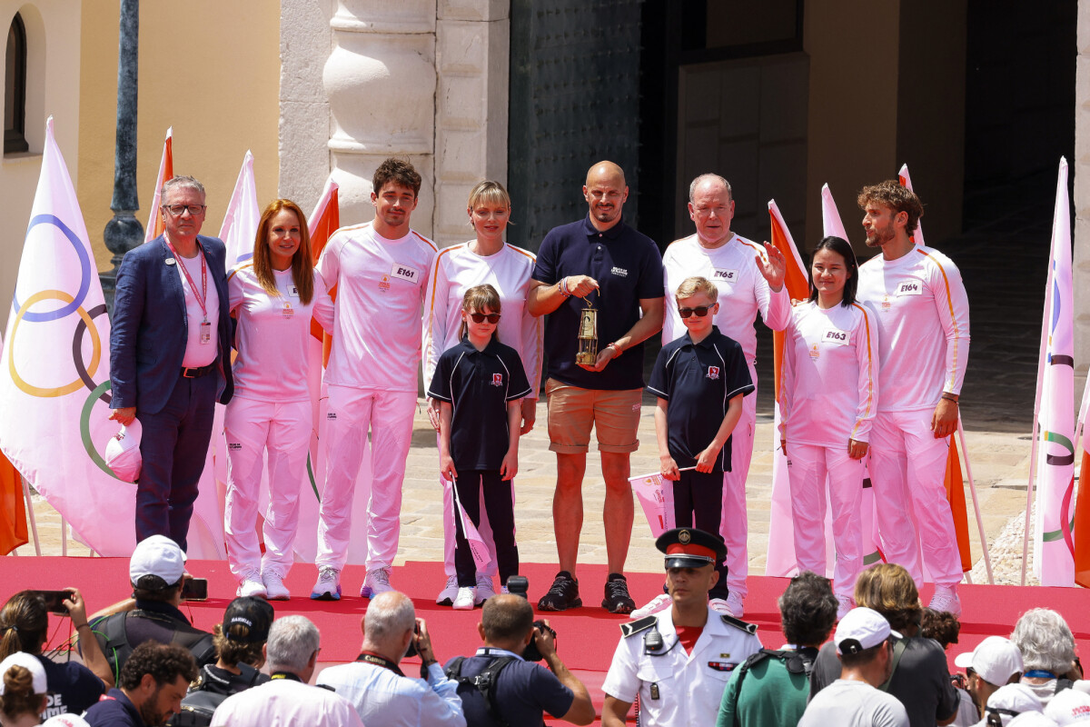 Photo : Thierry Rey, Alexandra Coletti, Charles Leclerc, la princesse ...