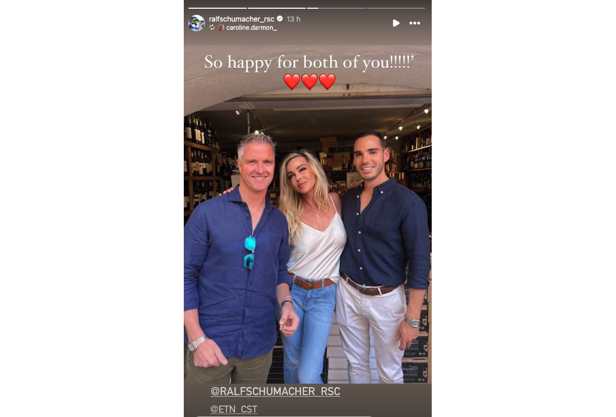 Photo : Ralf Schumacher est en couple avec Étienne Bousquet-Cassagne ...