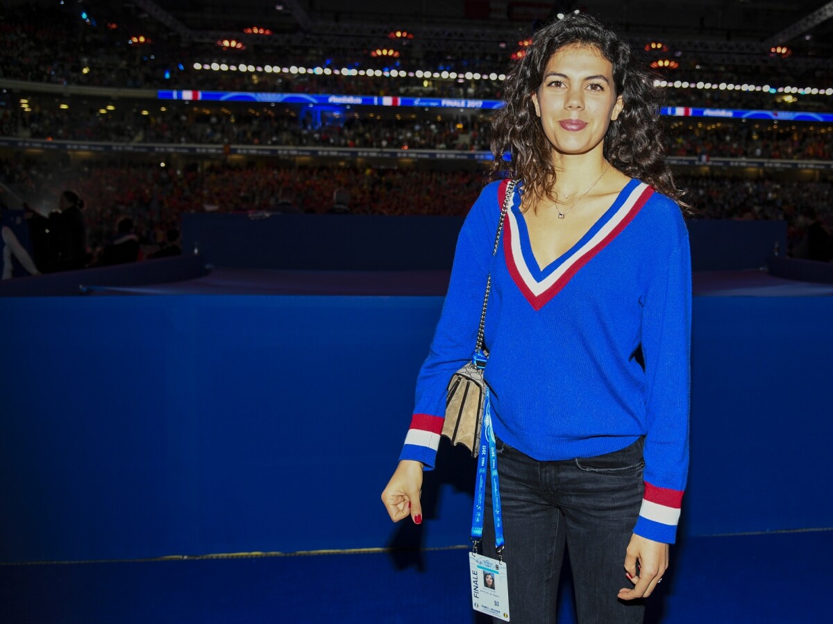 Photo Noura El Shwekh Compagne De Jo Wilfried Tsonga 1er Match De La Finale De La Coupe
