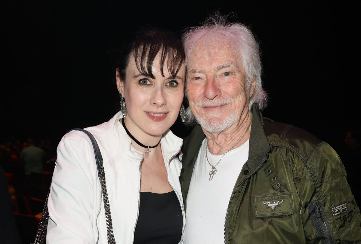Photo : Hugues Aufray avec sa femme Muriel Mégevand - Concert de ...