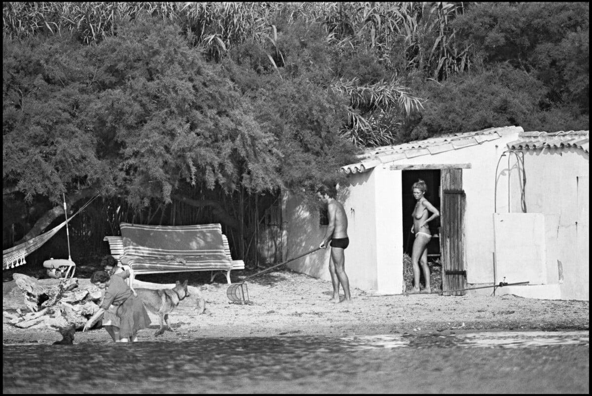 Photo : Brigitte Bardot profite de la Madrague, sa maison à Saint ...
