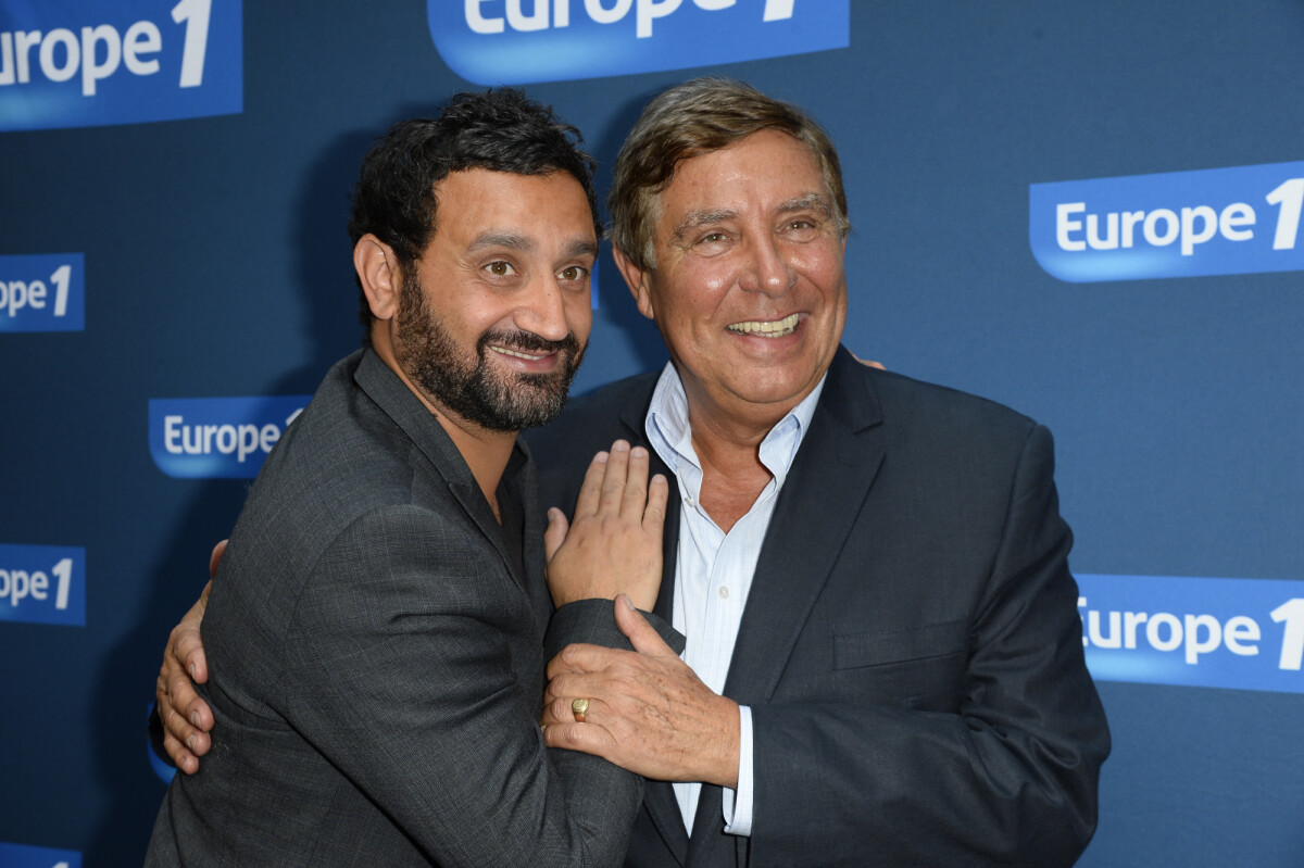 Photo : Cyril Hanouna et Jean-Pierre Foucault - Conférence de rentrée ...
