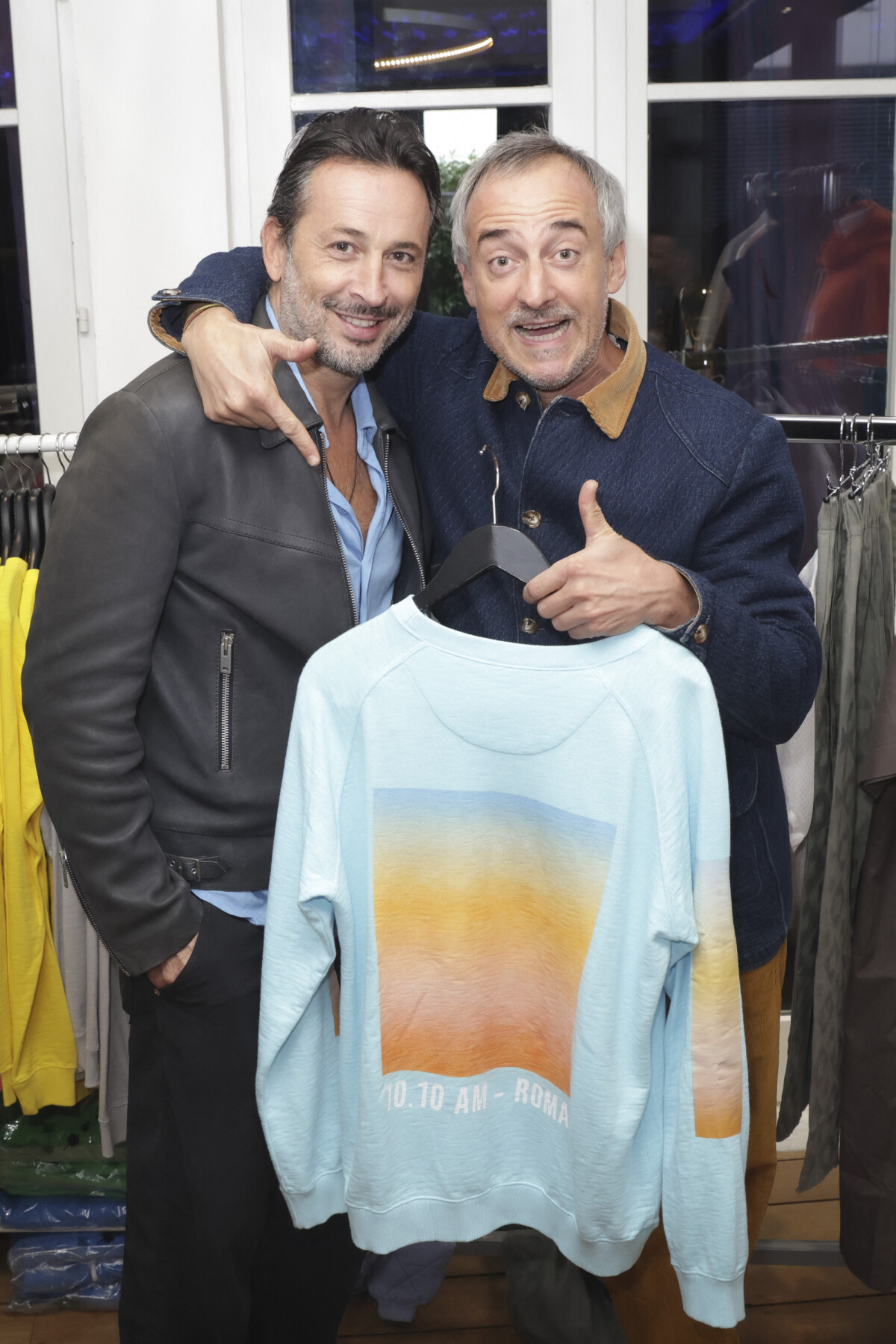 Photo : Exclusif - Michael Cohen, Sébastien Thoen - Live Apéro Shopping ...