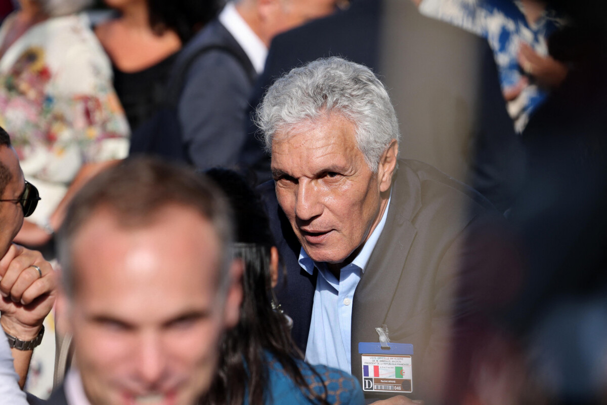 Photo : Rachid Arhab - Le président de la République française lors d ...