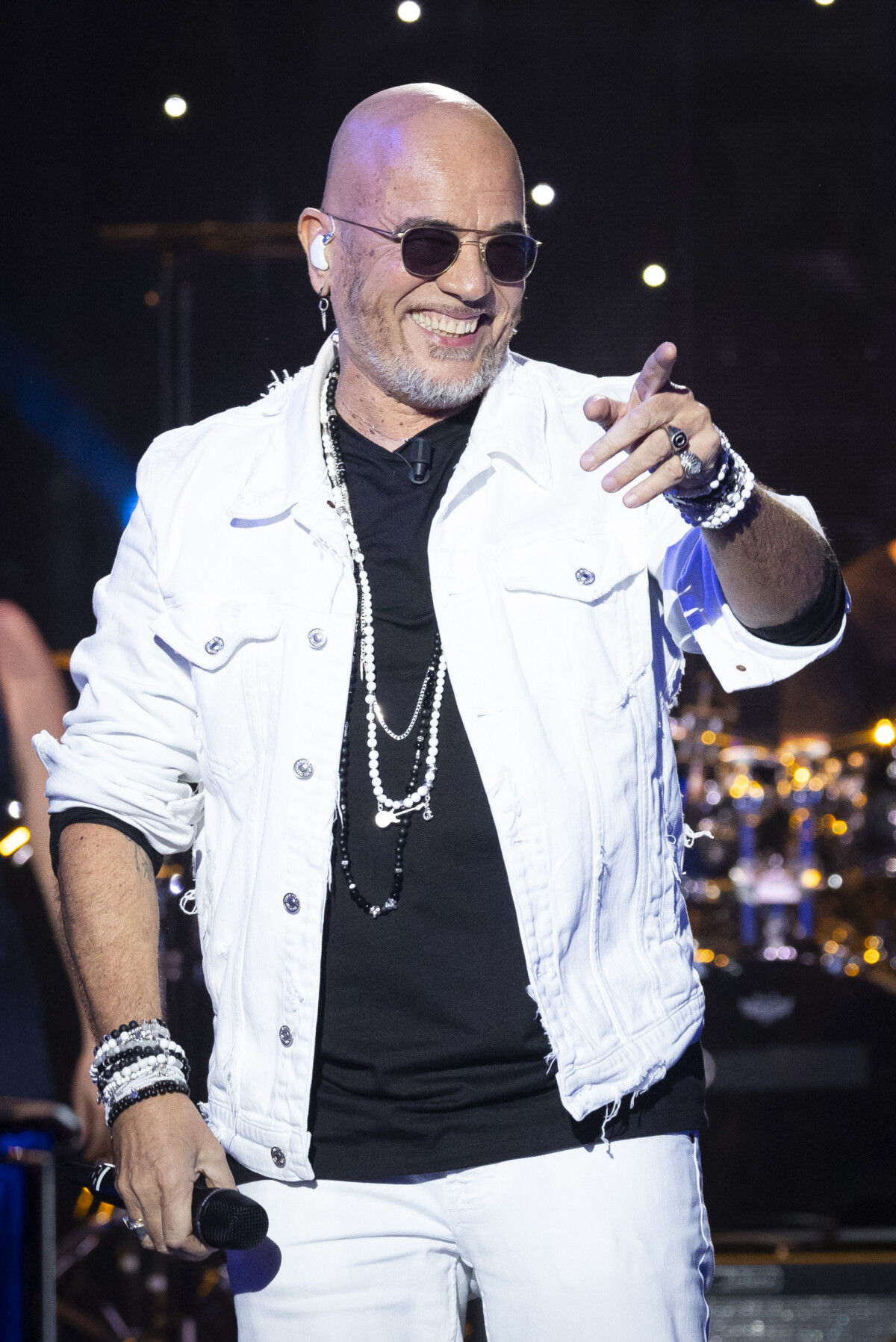 Photo : Exclusif - Pascal Obispo lors de l'enregistrement de l'émission ...