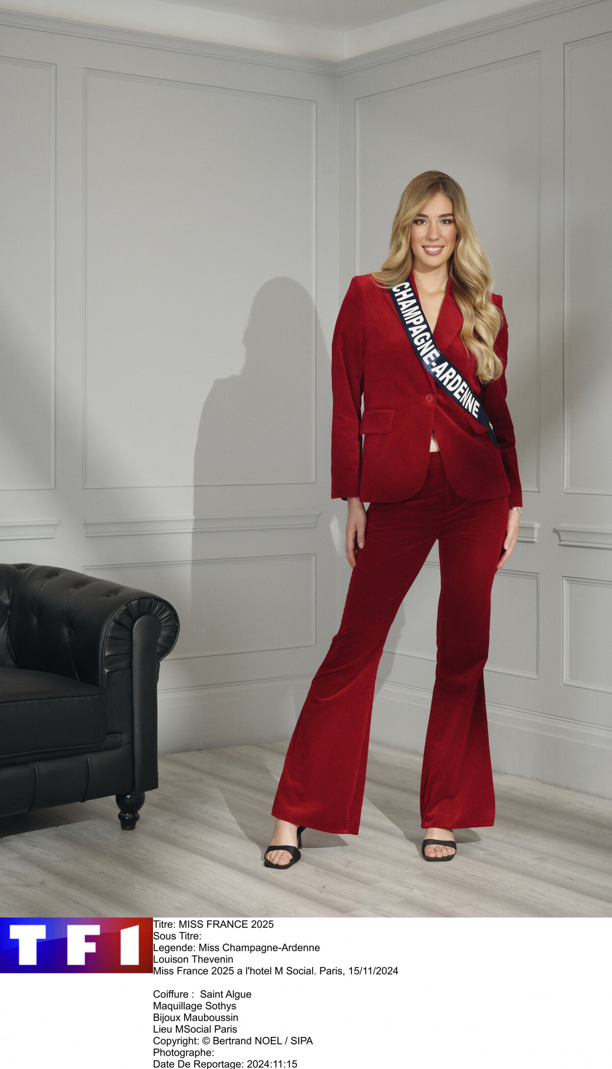 Photo : Louison Thevenin, Miss Champagne-Ardenne 2024 en route pour ...