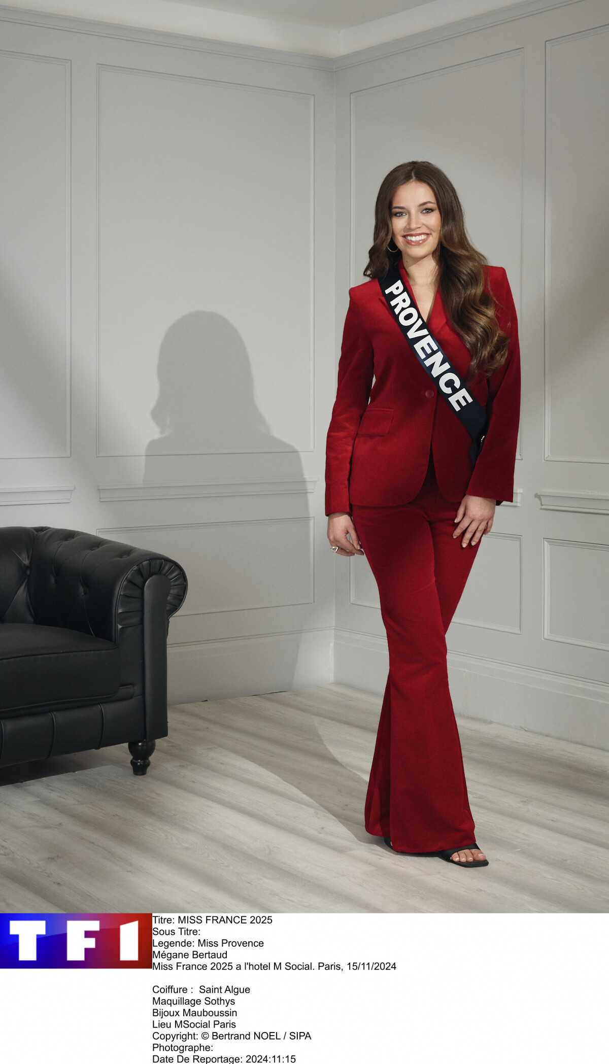 Photo : Mégane Bertaud, Miss Provence 2024 en route pour Miss France ...