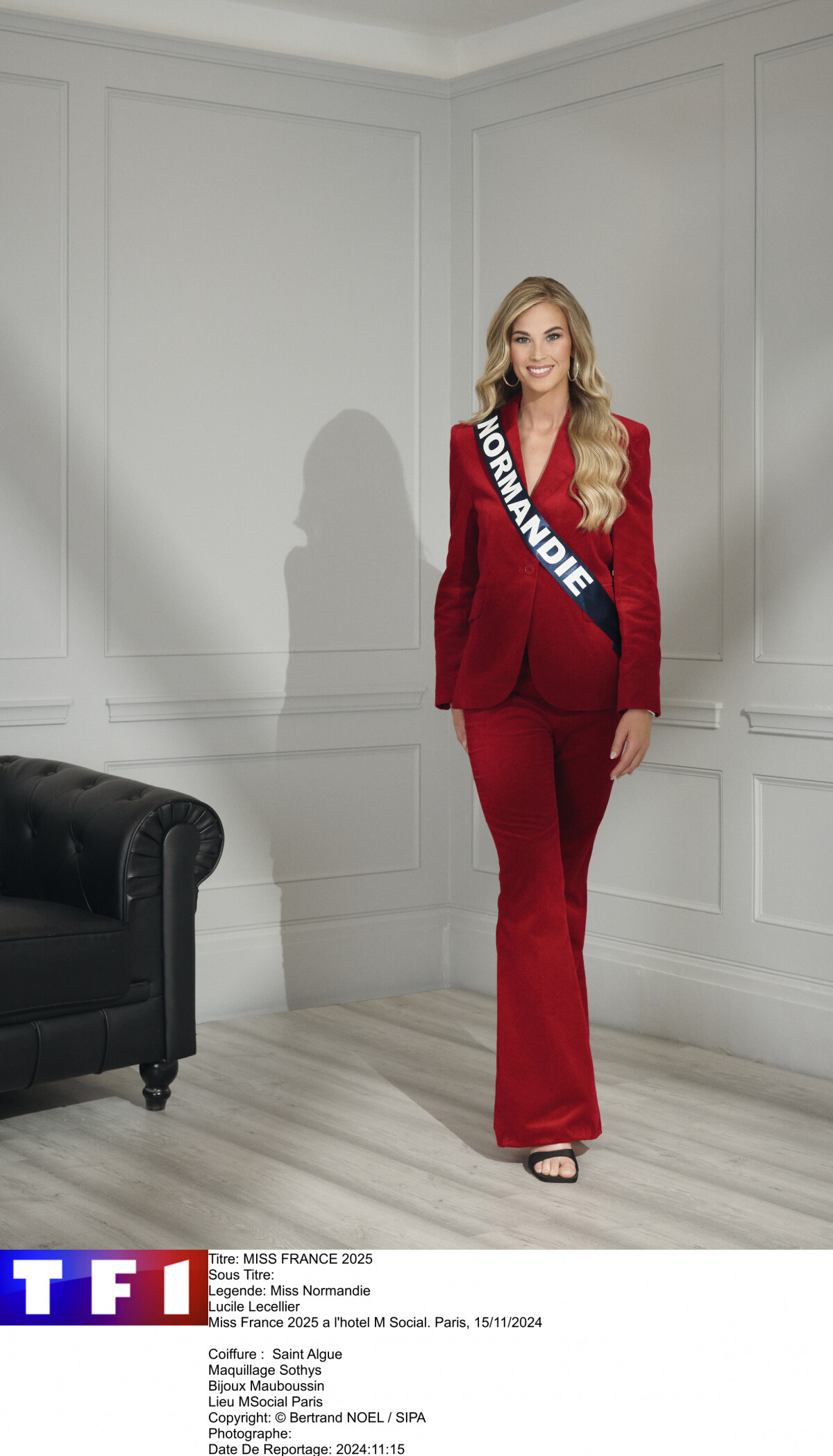Photo : Lucile Lecellier, Miss Normandie 2024 en route pour Miss France ...