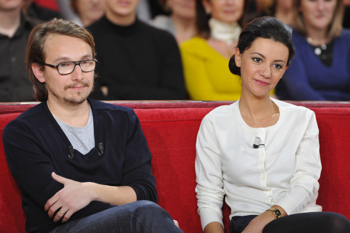 Photo : Lorant Deutsch et sa femme Marie-Julie Baup - Enregistrement de ...