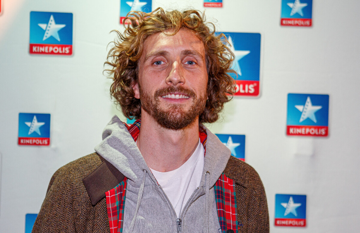 Photo : Exclusif - Baptiste Lecaplain lors de l'avant-première du film "Jamais sans mon psy" au ...