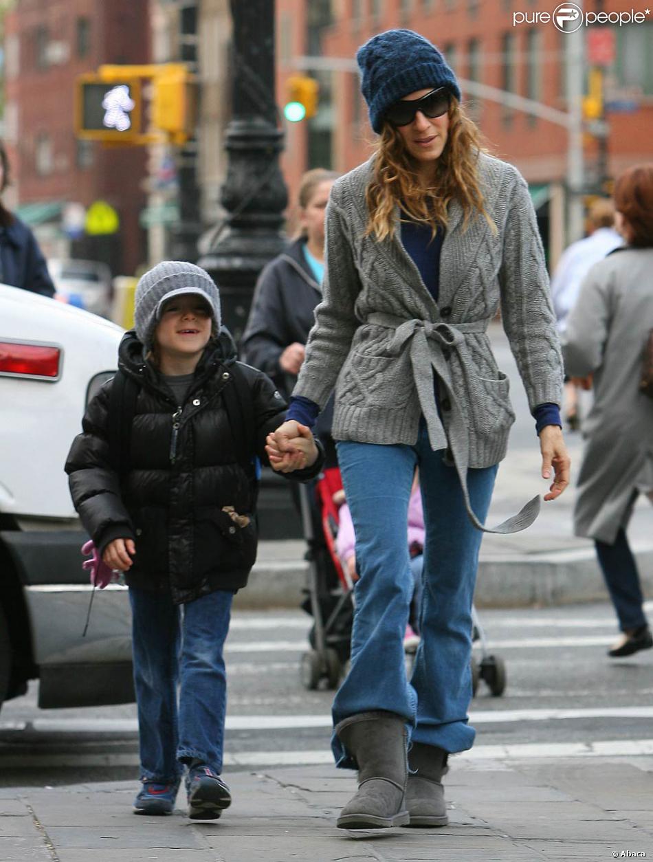 Sarah Jessica Parker et son fils James Wilke - Purepeople