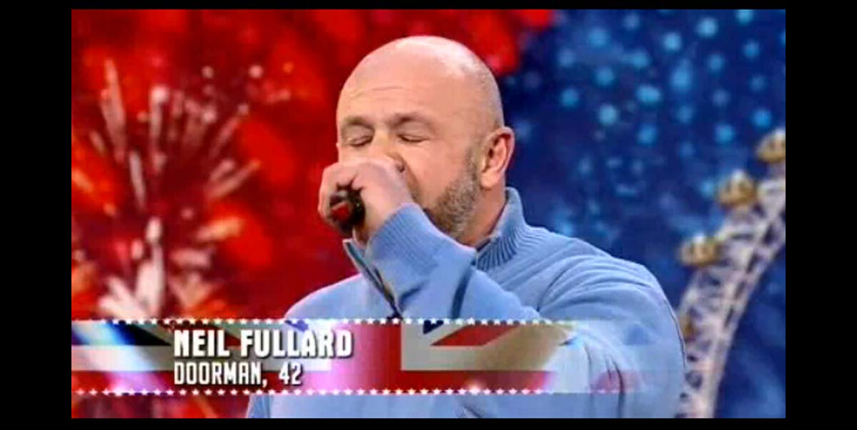Vidéo : Neil Fullard, 42 ans, dans Britain's Got Talent, mai 2010 ...