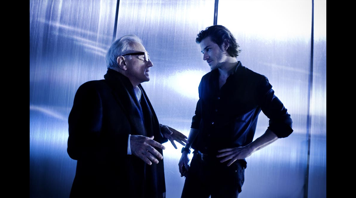 Photo : Gaspard Ulliel et Martin Scorsese sur le tournage de Bleu ...