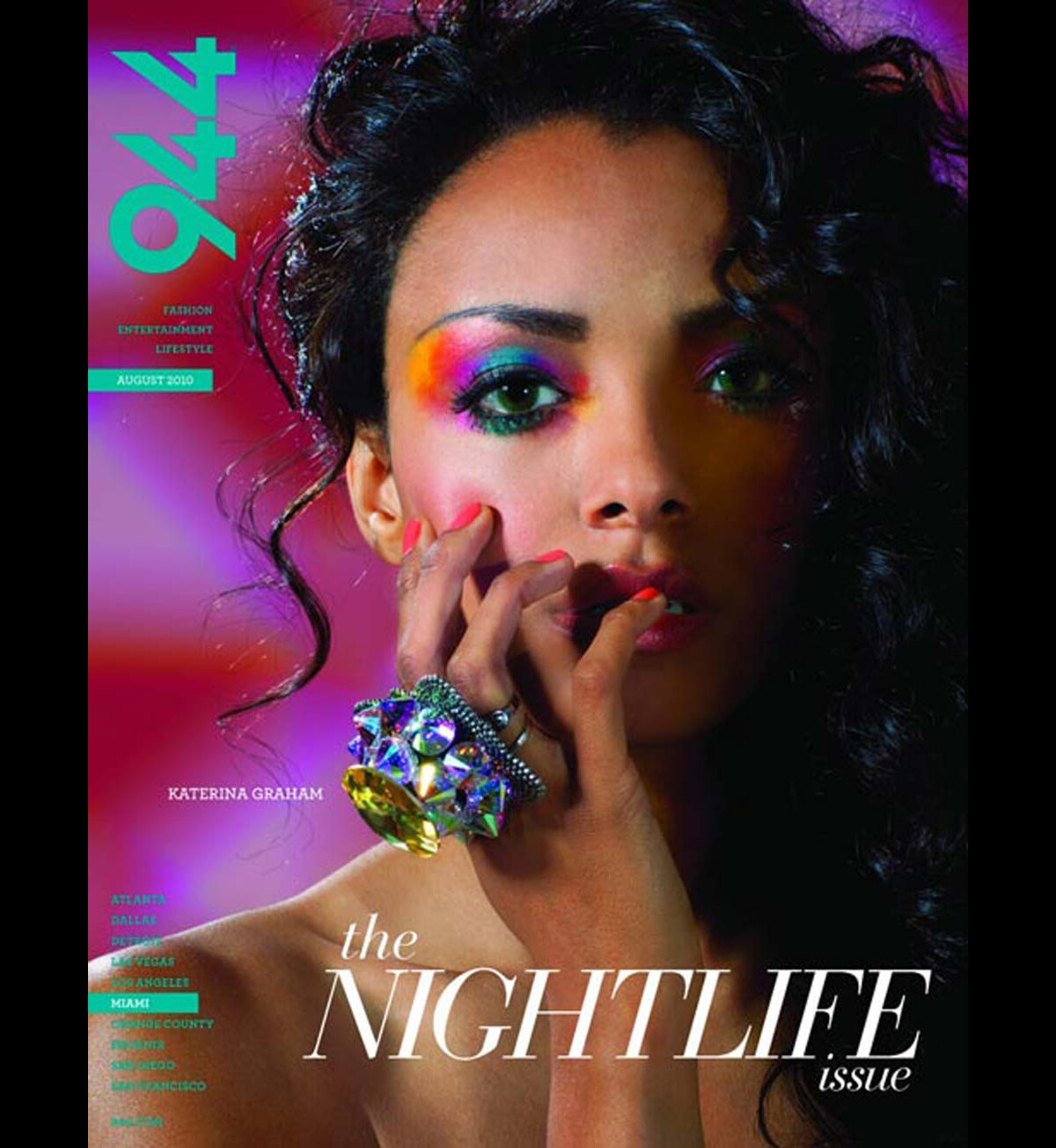 Photo : Kat Graham pour le magazine 944, août 2010 - Purepeople