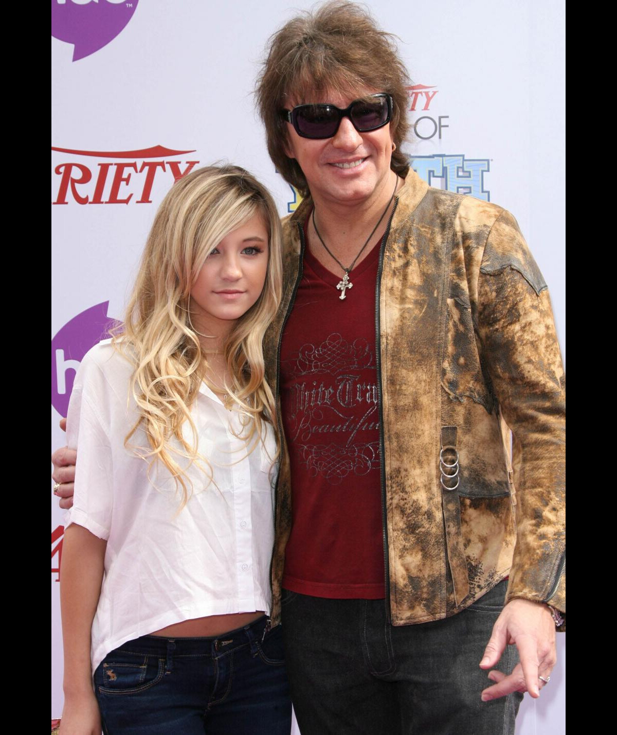 Photo : Ava Sambora et son père Richie Sambora lors du 4e Variety's ...