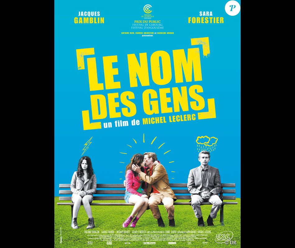 L affiche Du Film Le Nom Des Gens Purepeople L affiche Du Film Le Nom Des Gens Purepeople