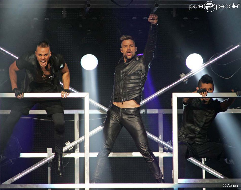 Ricky Martin en concert à Miami, le 9 avril 2011. - Purepeople