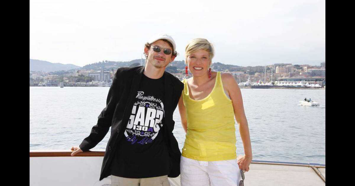 Julien Courbey et Estelle Martin lors du lancement du concept culinaire ...
