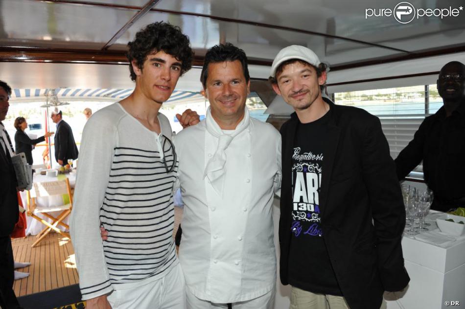 Ulysse Grosjean et Julien Courbey lors du lancement du concept ...