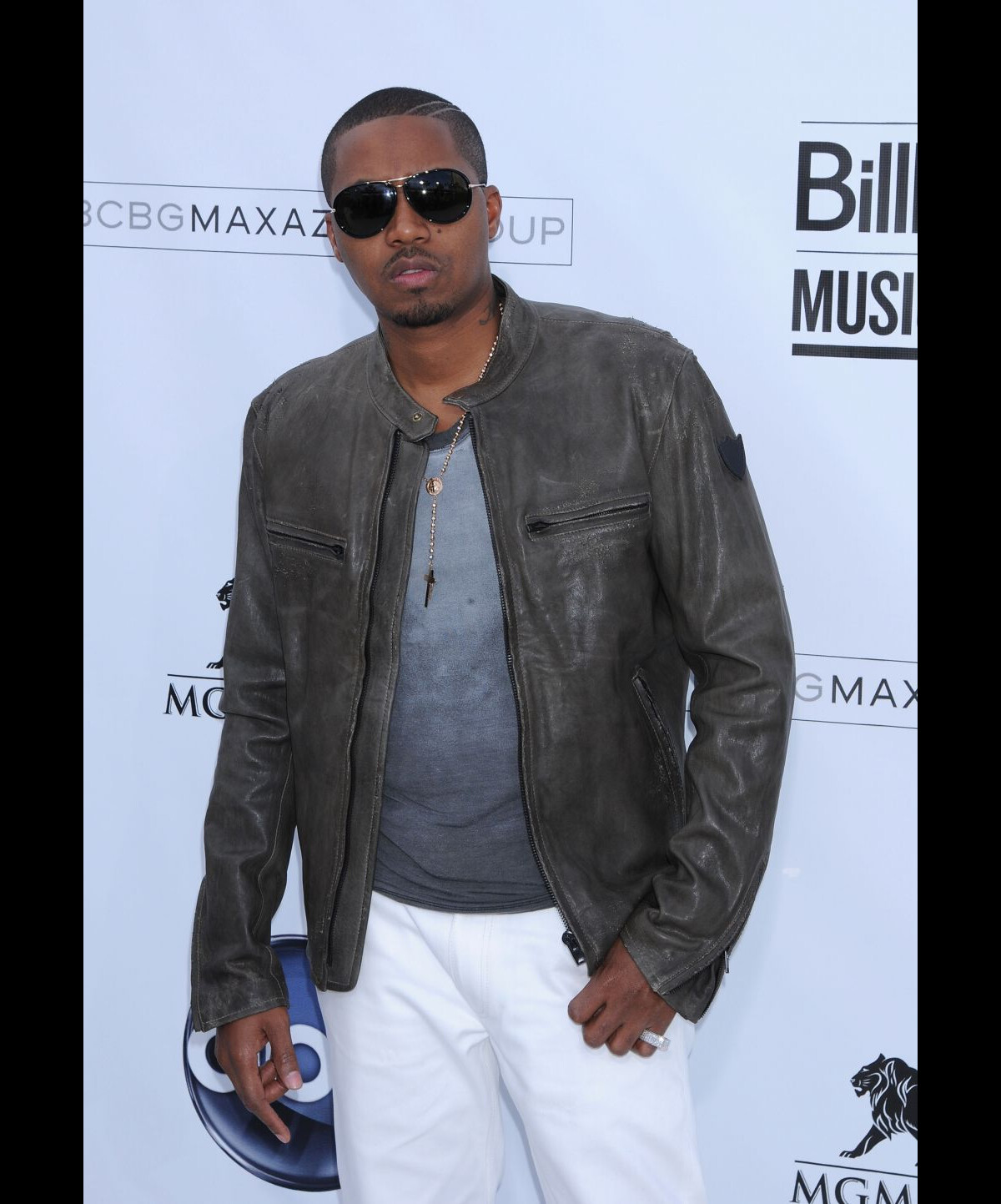 Photo : Nas à la cérémonie des Billboard Music Awards, le 25 mai 2011 ...
