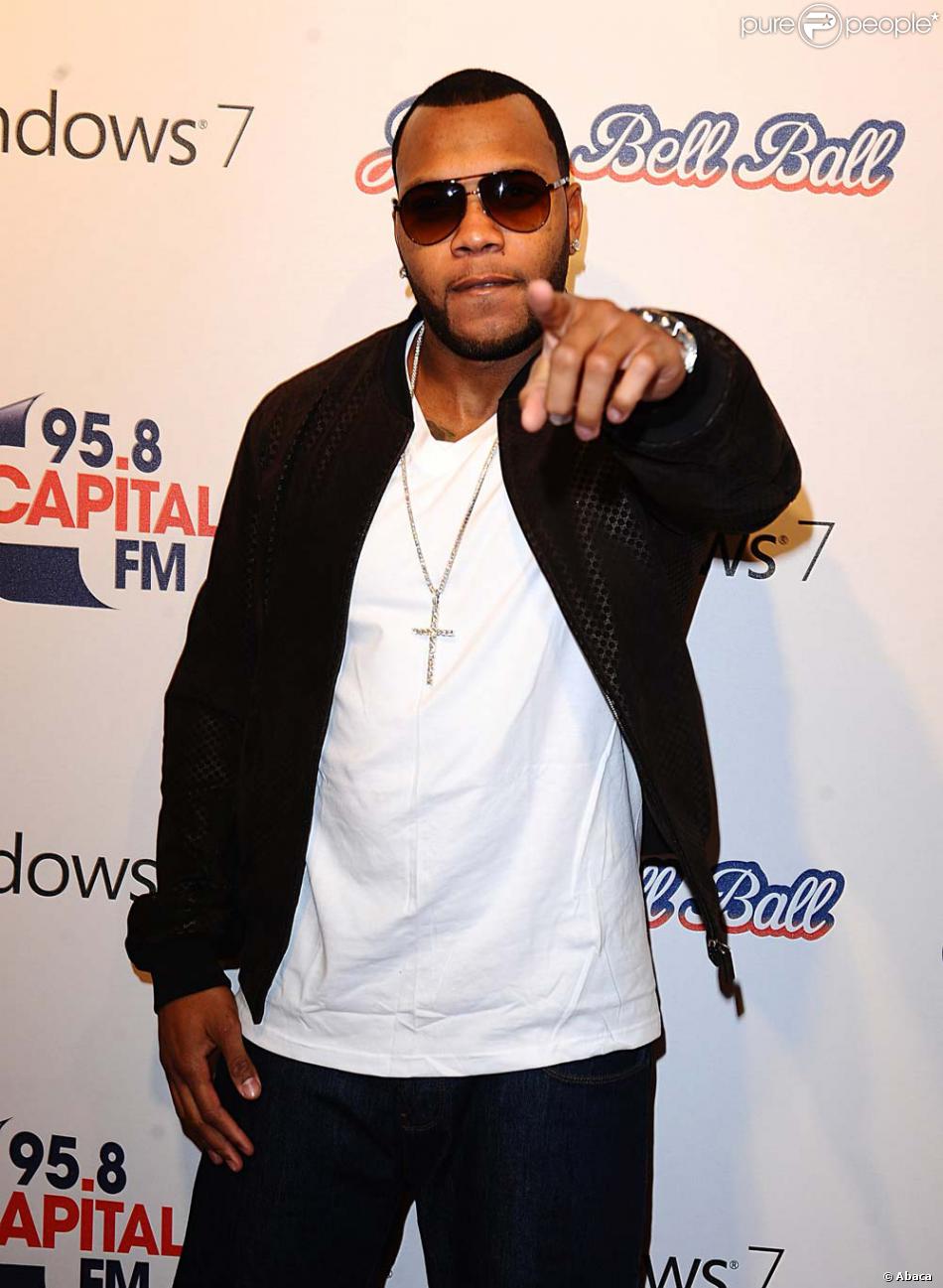 Flo Rida, à Londres, le 10 décembre 2010. - Purepeople