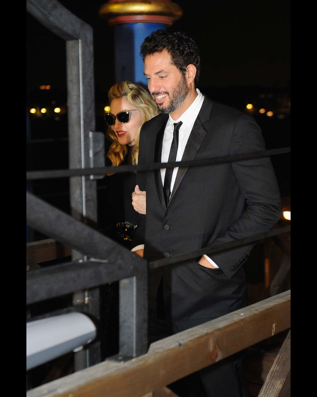 Photo : Madonna et son manager Guy Oseary pour la soirée Gucci à Venise ...