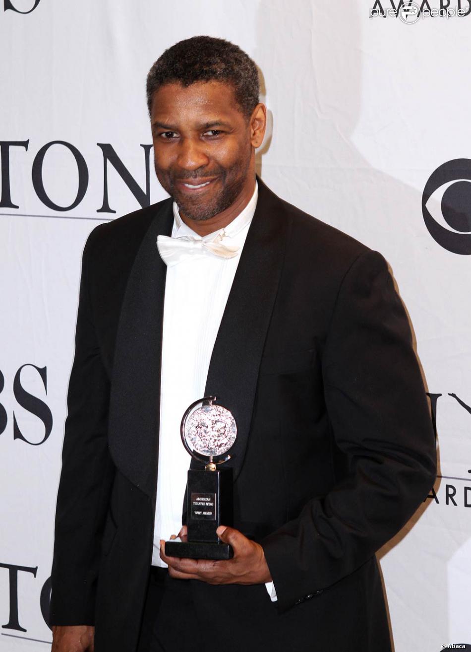 Denzel Washington recevait en 2010 un Tony Award pour son rôle dans la ...