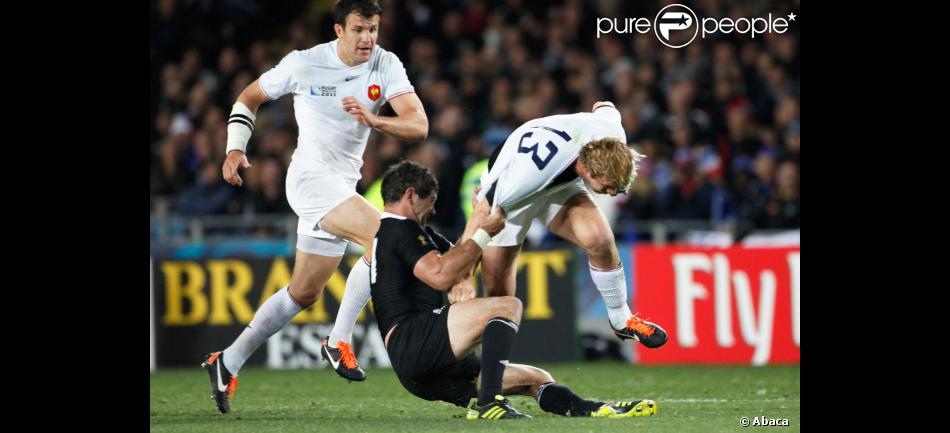 Aurélien Rougerie stoppé net lors de la finale de la Coupe du monde de ...
