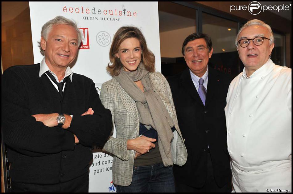Laurent Boyer, Julie Andrieu, Jean-Pierre Foucault et Alain Ducasse ...