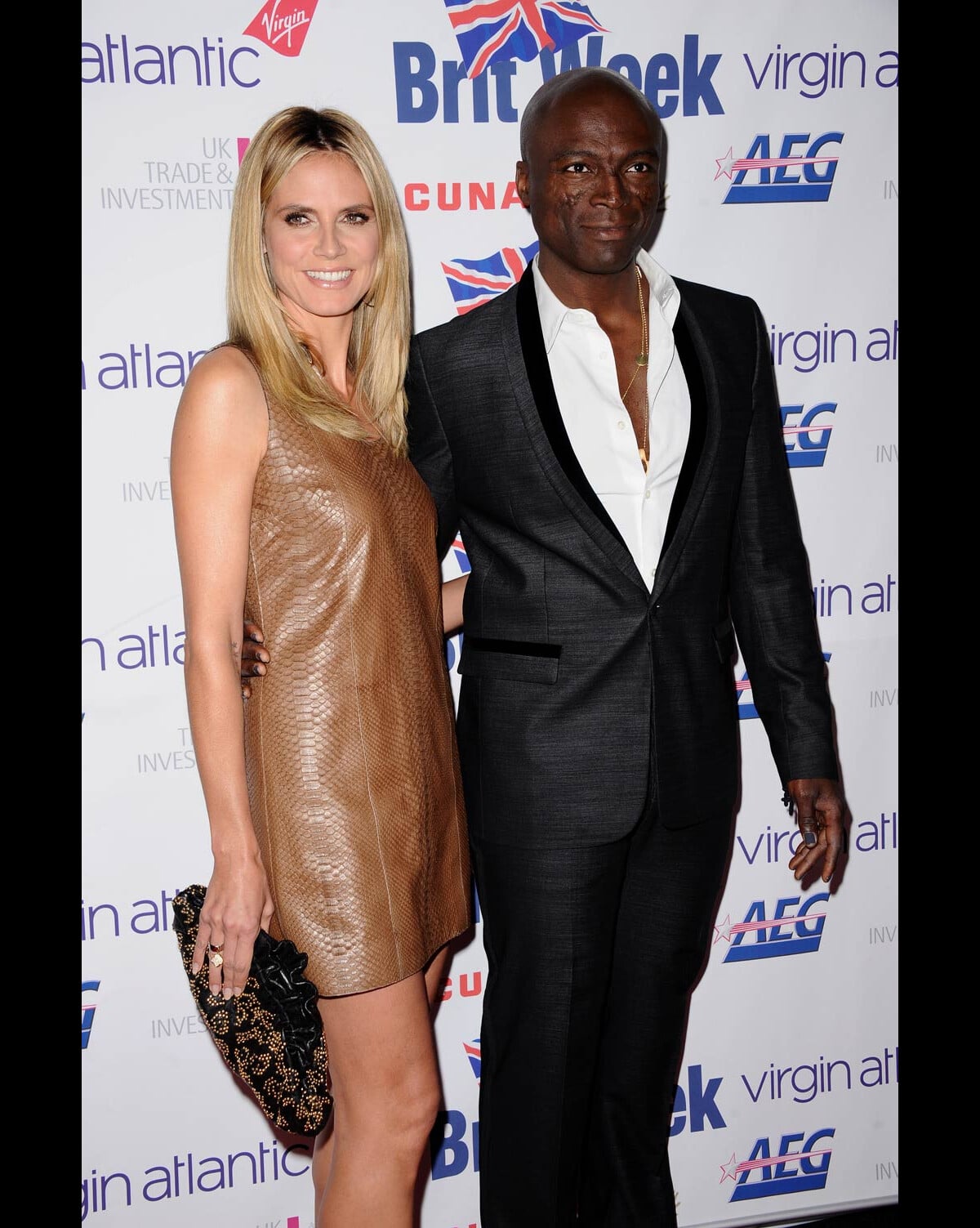 Photo Seal Et Heidi Klum En Avril 2011 Seal Et Heidi Klum Ont 9523