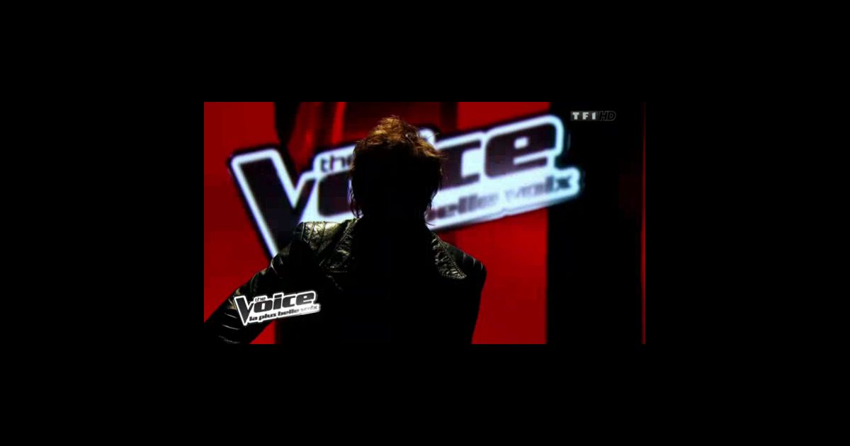 Prestation de Christophe dans The Voice le samedi 10 mars 2012 sur TF1 ...