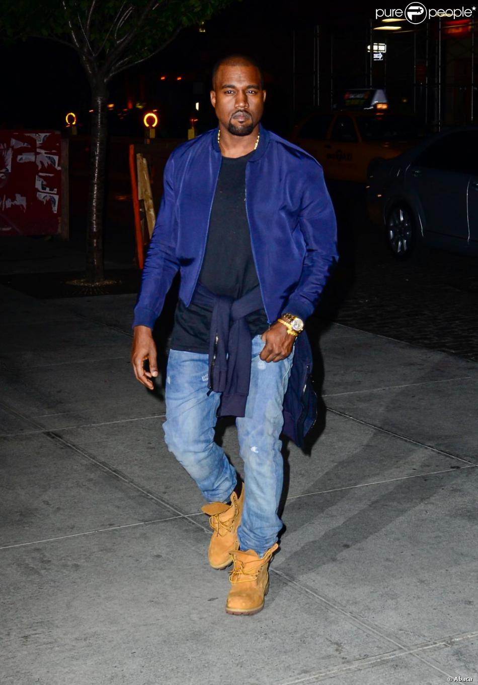 Kanye West à New York le 30 avril 2012. - Purepeople