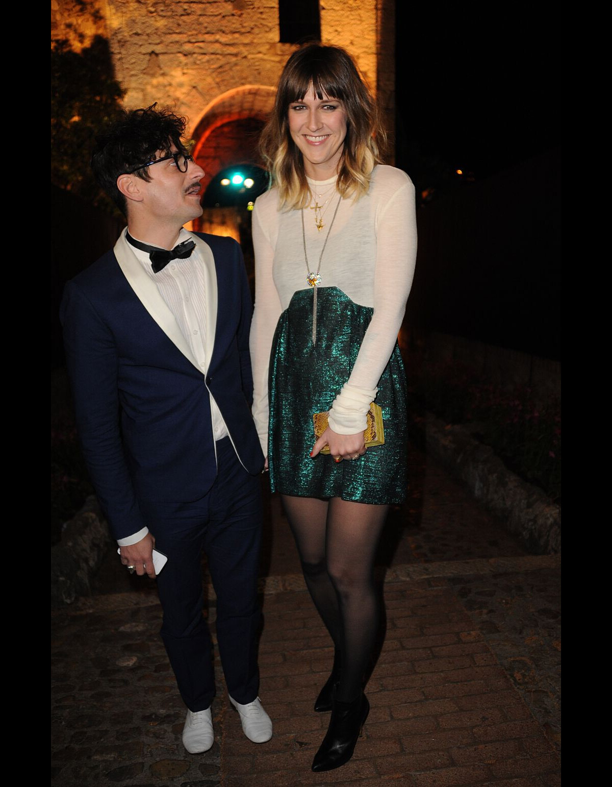 Photo : Gunther Love et sa fiancée Daphné Burki à la Canal Plus Party ...