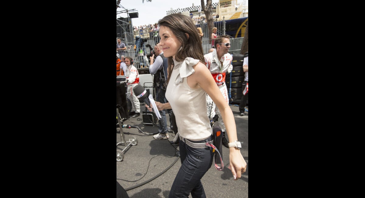 Photo : Marrion Jollès dans le paddock du Grand Prix de Monaco le 27 mai 2012 - Purepeople