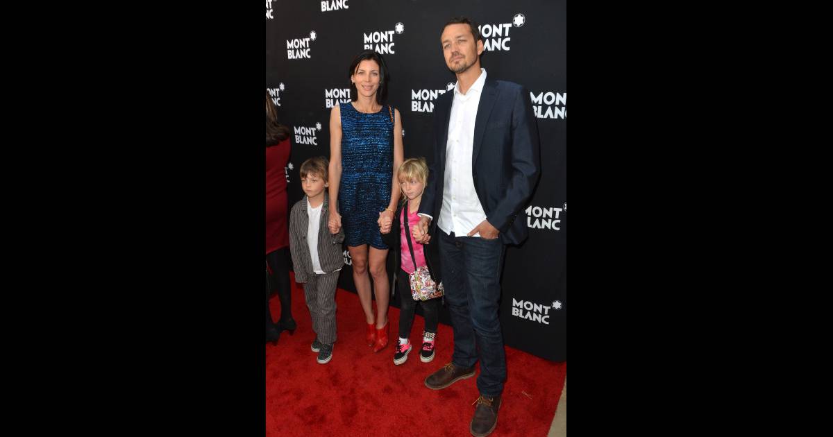 Rupert Sanders et Liberty Ross en famille avec leurs enfants Skyla et ...