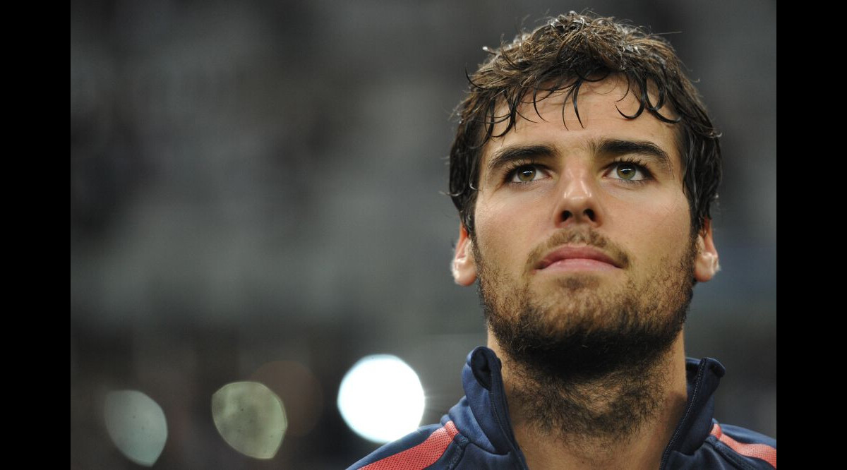 Photo : Yoann Gourcuff le 29 mars 2011 au Stade de France à Saint-Denis ...