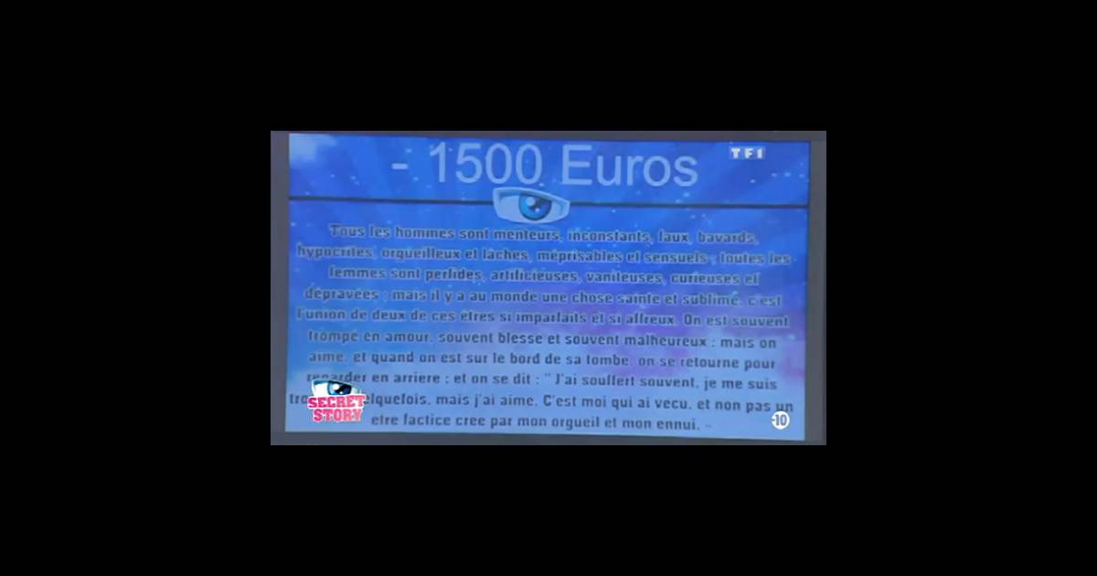 Voici le texte signé Alfred de Musset que les habitants ont dû ...