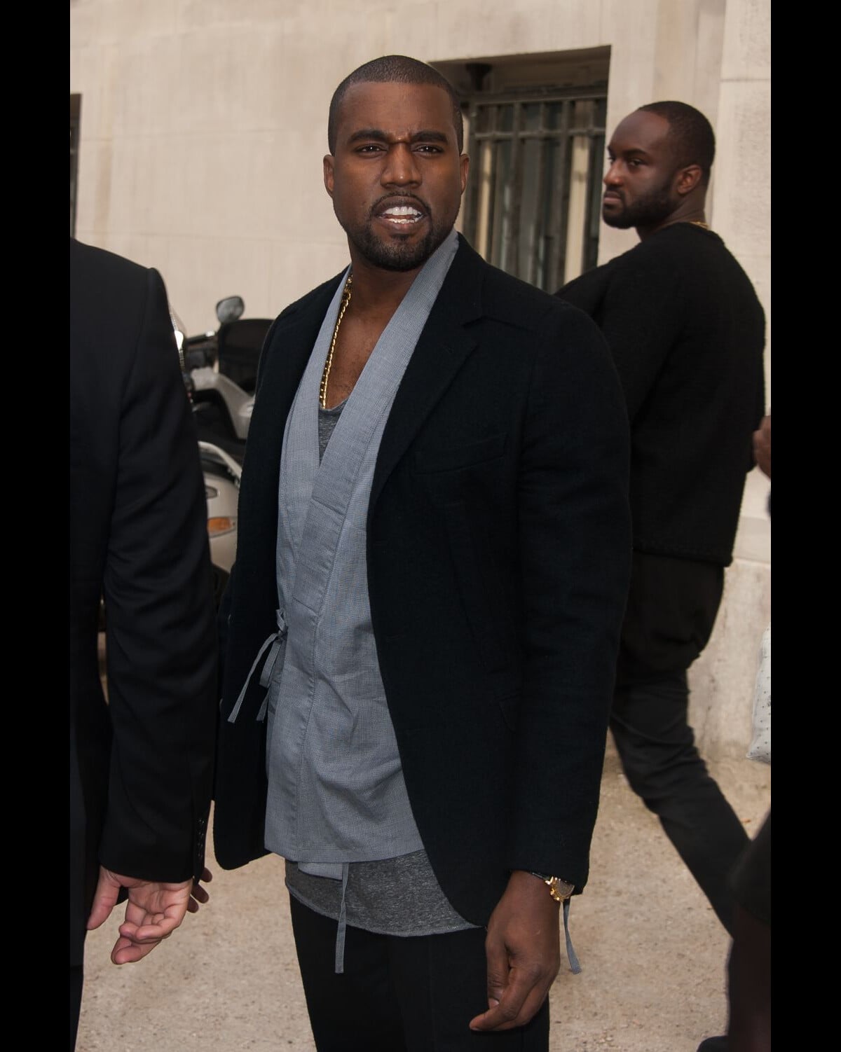 Photo : Kanye West à Paris, le 2 octobre 2012. - Purepeople