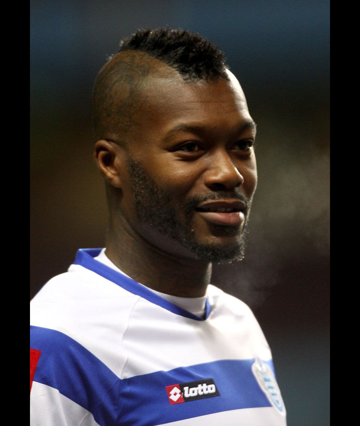 Photo : Djibril Cissé avec le maillot des Queens Park Rangers, le 1er ...