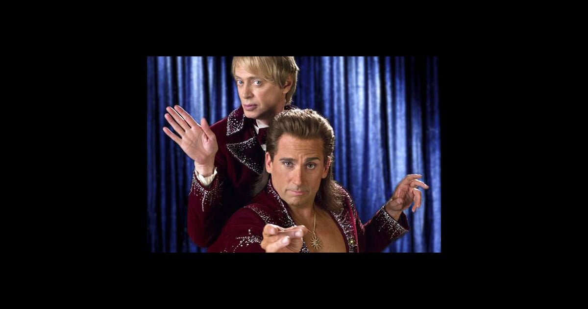 Jim Carrey, magicien looké et délirant face à Steve Carrell et Olivia ...