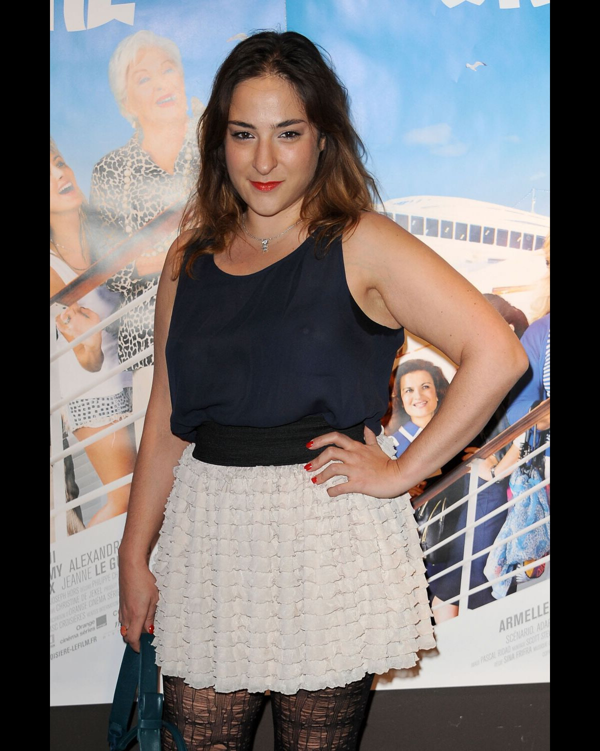 Photo : Marilou Berry lors de l'avant-première du film La Croisième à ...