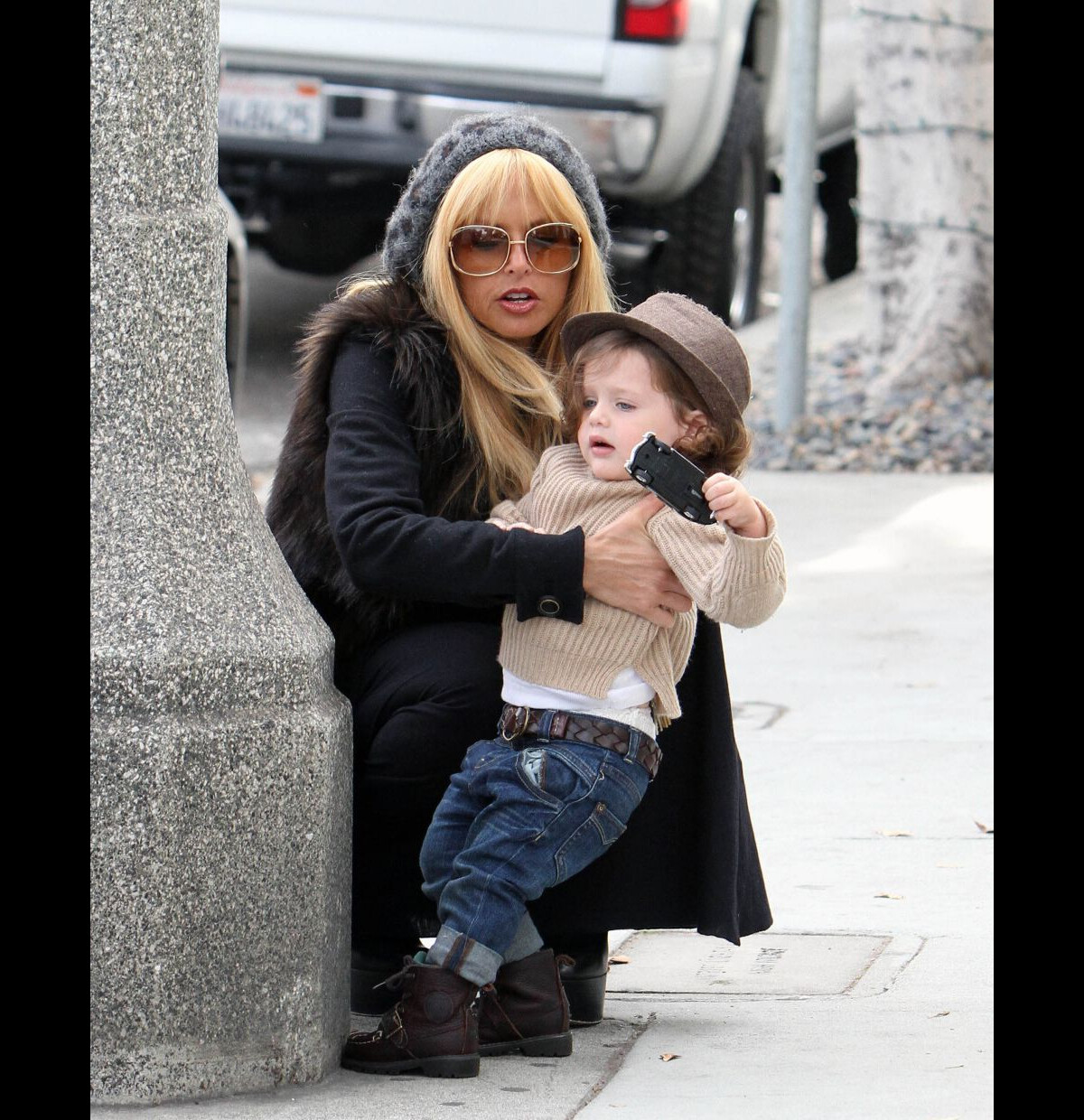 Photo : Rachel Zoe et le petit Skyler Berman font du shopping à Los ...