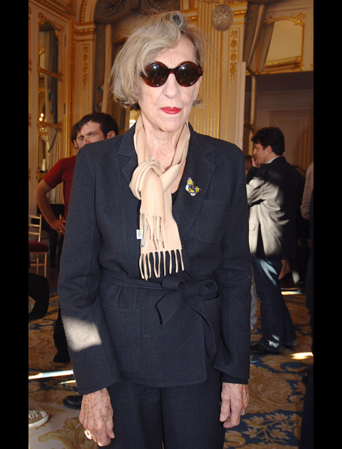 Photo : Andrée Putman le 4 octobre 2006 à Paris - Purepeople