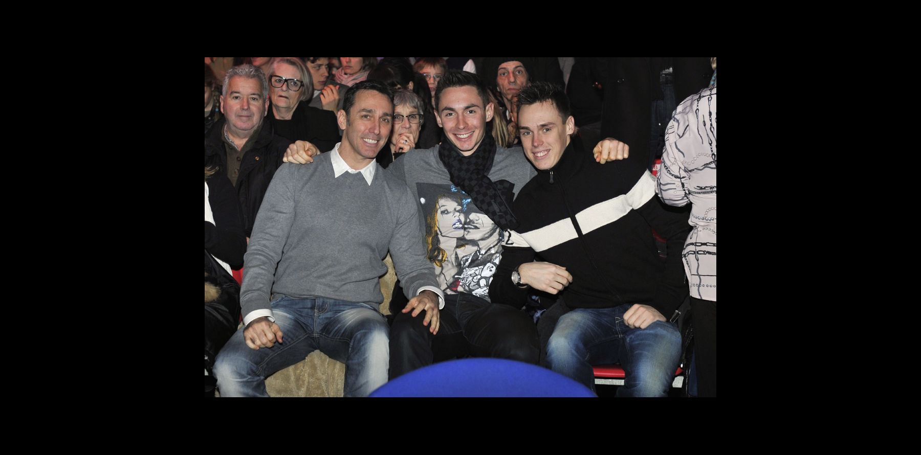 Daniel Ducruet : Entouré de ses fils Louis et Michael pour sa fille ...